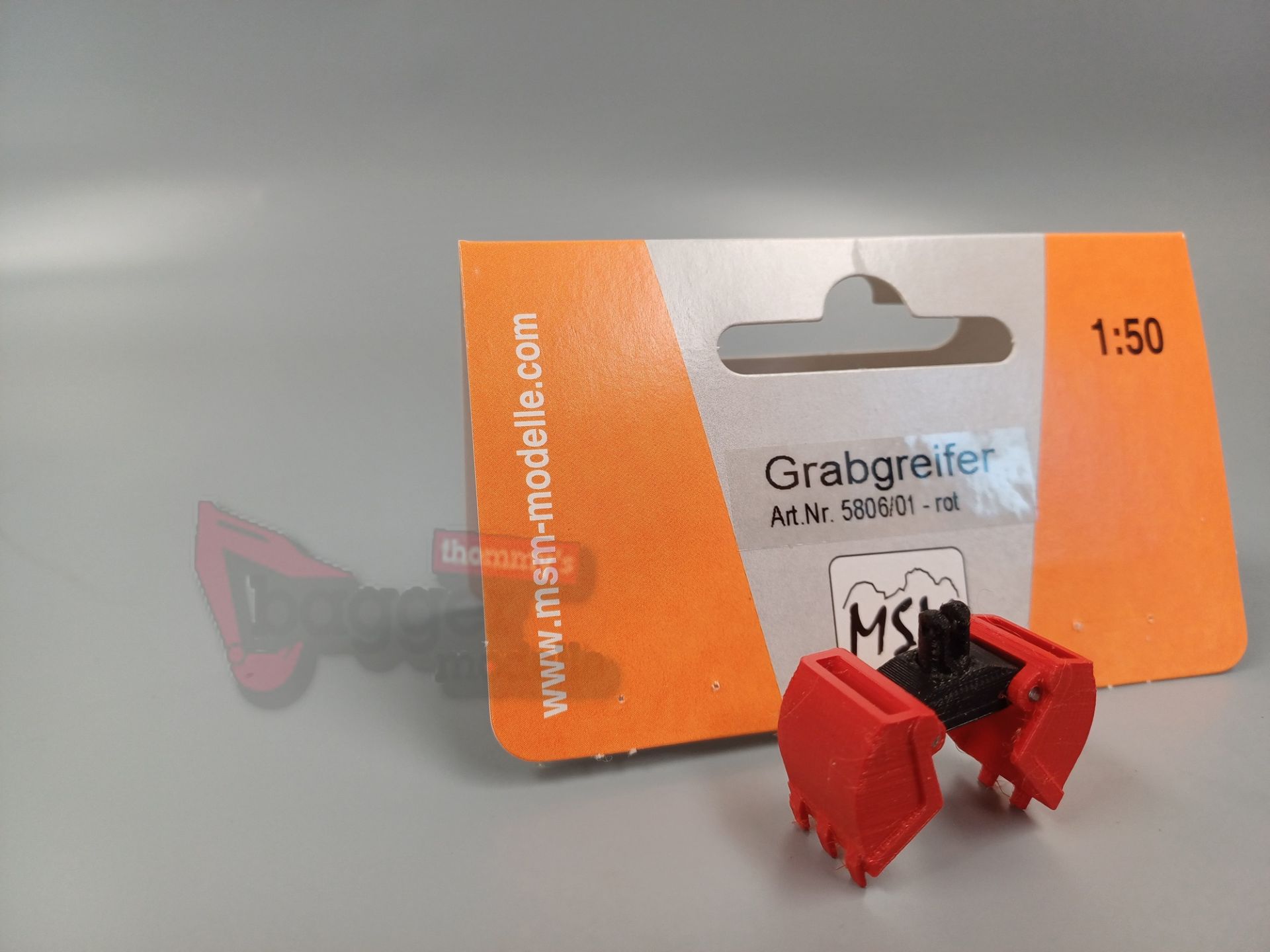 5806-1 MSM - Grabgreifer rot