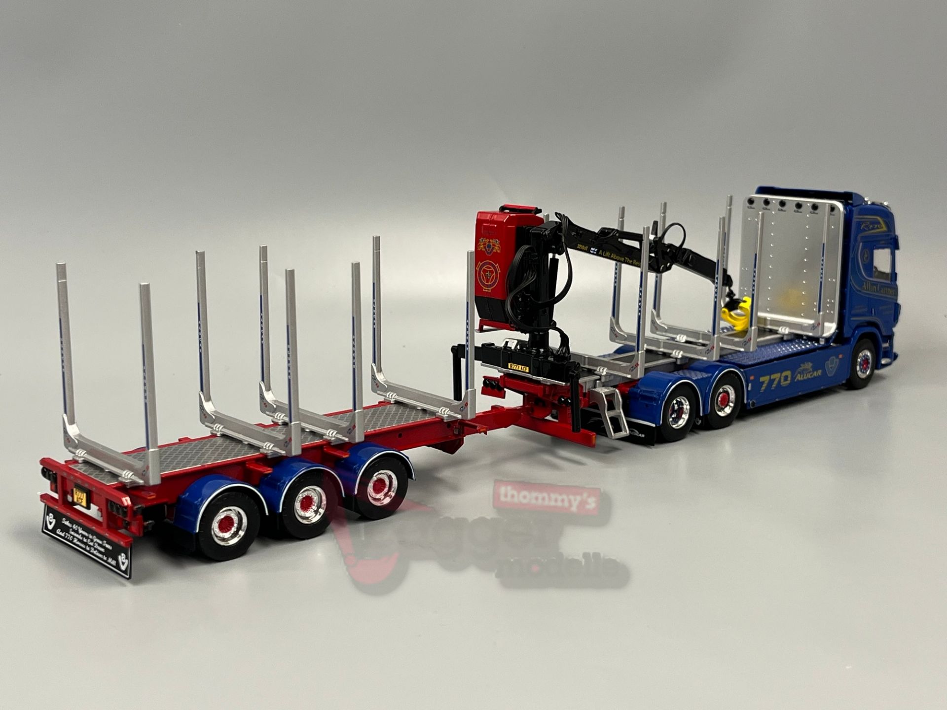 88429 - Tekno - Scania Next Gen R770 Highline Holztransporter "Allan ...
